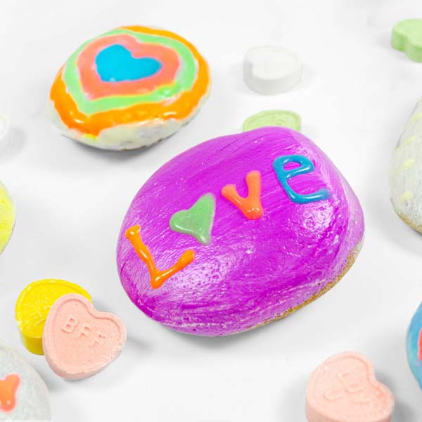 Faber Castell Creativity for Kids Glow in the Dark Rock Painting Kit