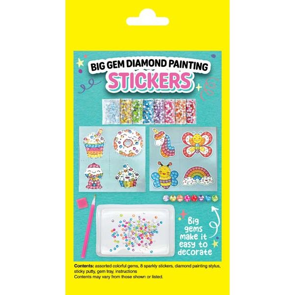 Faber Castell Creativity for Kids Big Gem Diamond Painting Stickers