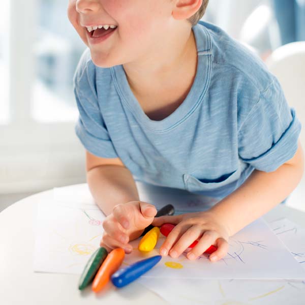 Faber Castell Little Creatives Easy Grasp Finger Crayons, Assorted Col