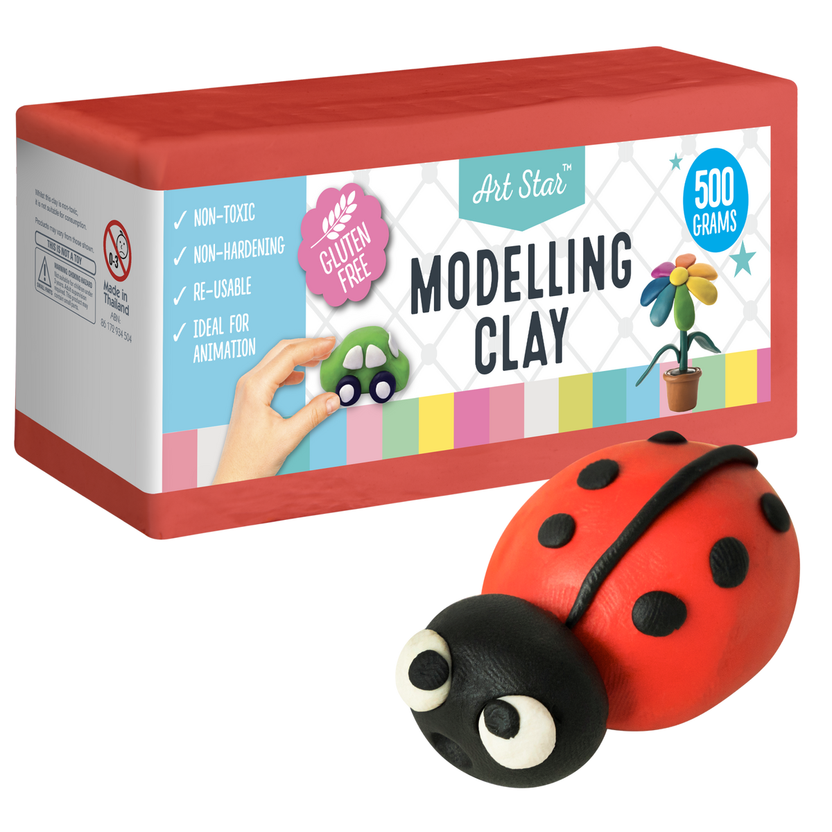 Red plasticine store