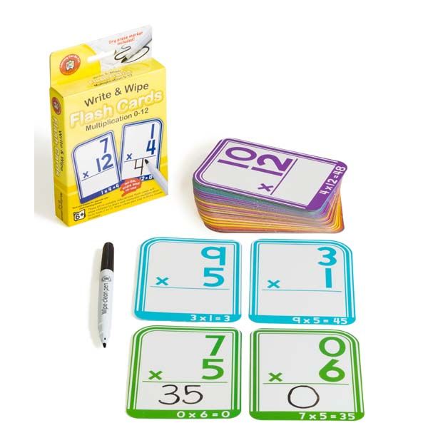 Learning Can Be Fun Flash Cards - Multiplication 0-12