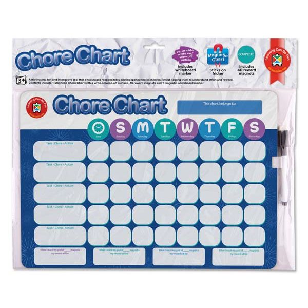 Learning Can Be Fun Chore Magnetic Reward Chart