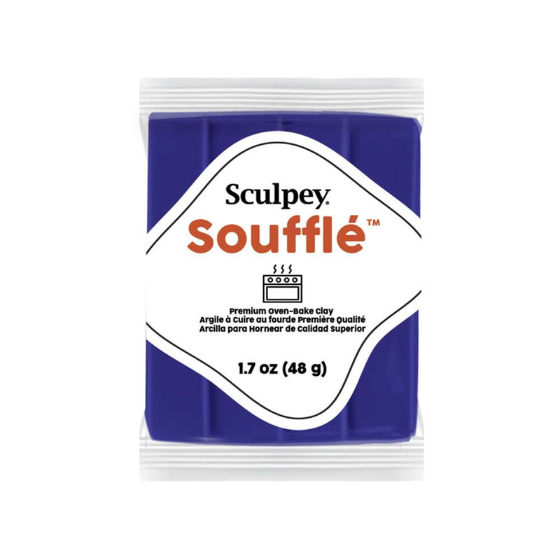 Sculpey Souffle Modelling Clay, 1.7oz/ 48g, Midnight Mulberry