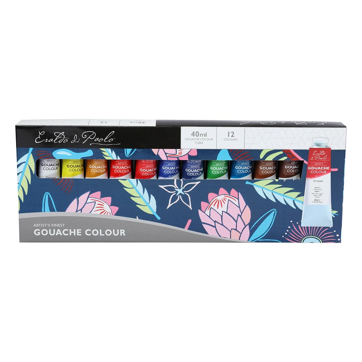 Eraldo di Paolo Gouache 12 x 40ml Tube Pack