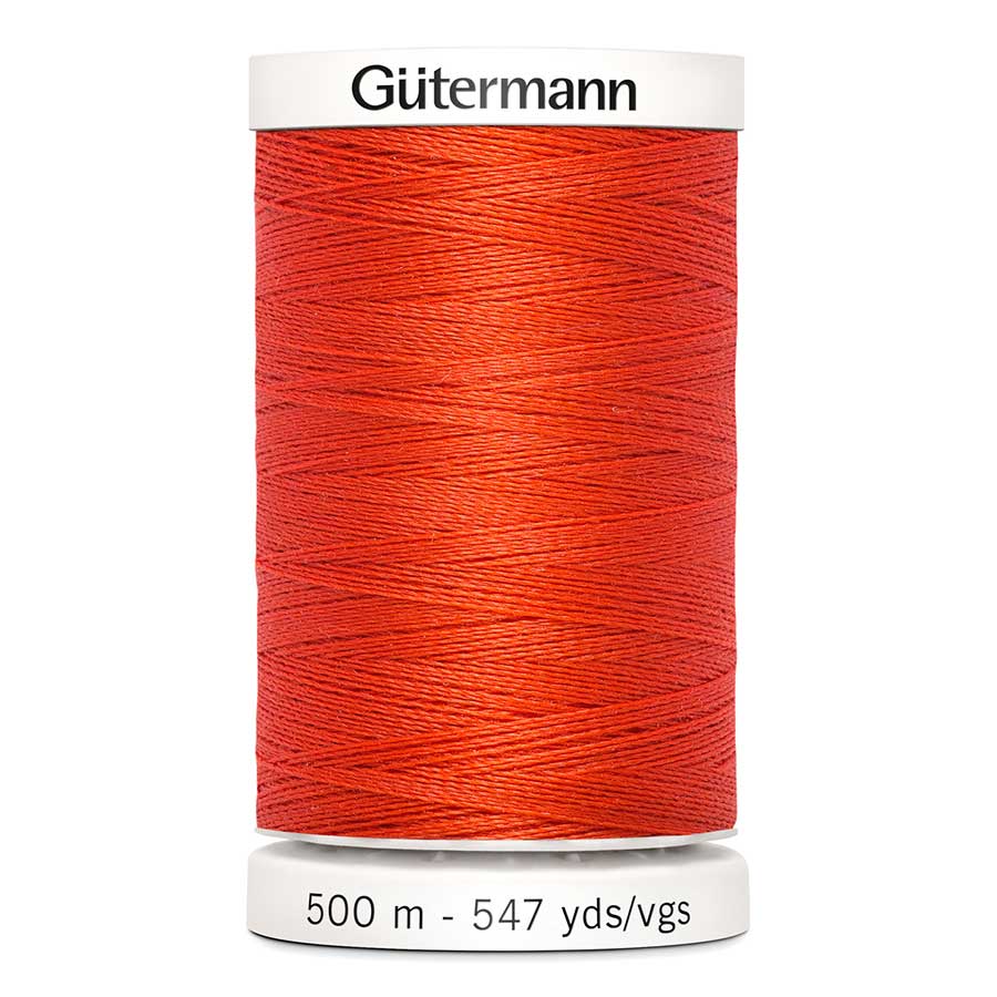 Gutermann Sew-All Polyester Sewing Thread 500mt - 155 - Vivid Orange