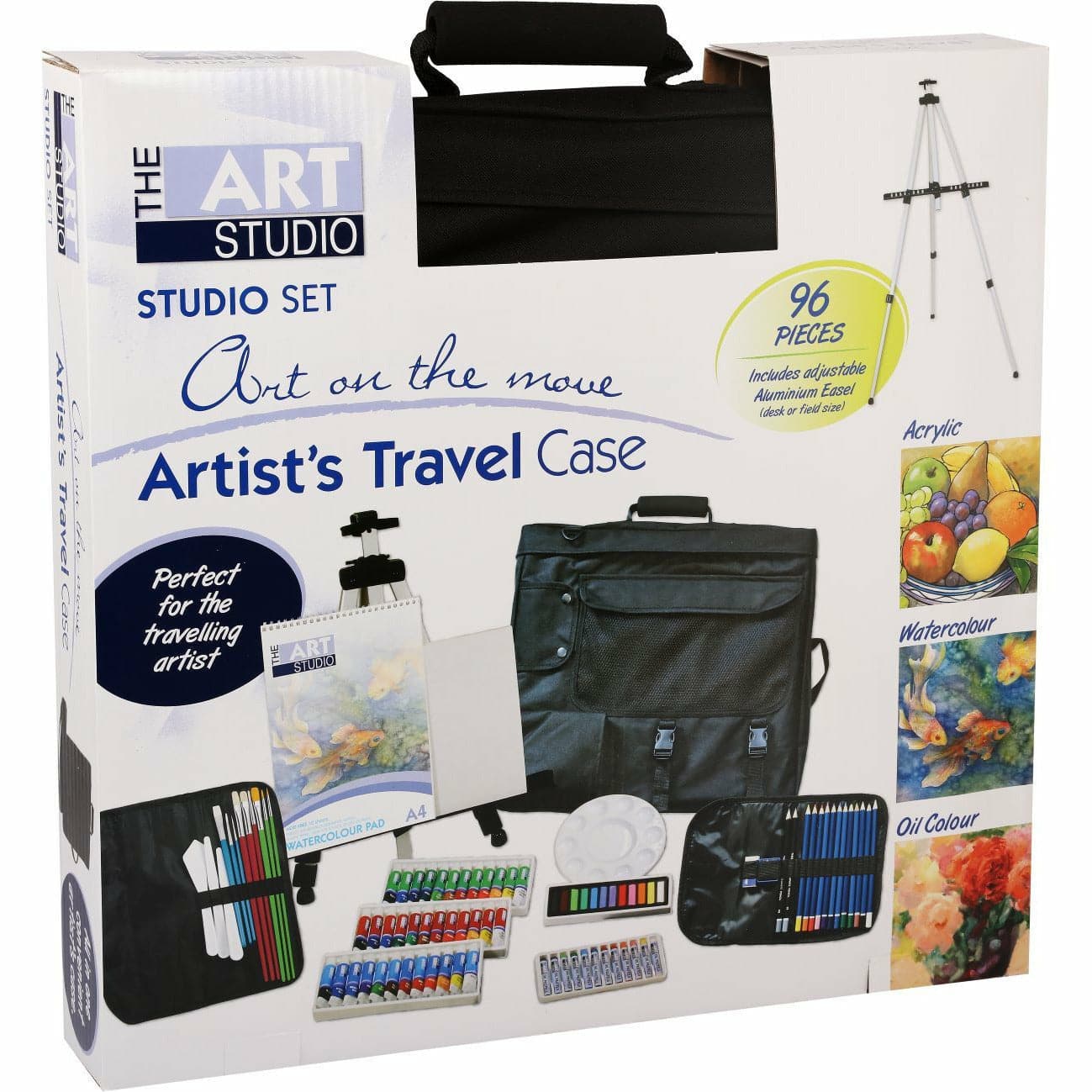 The Art Studio All Artist Travel Set (96 Pieces)