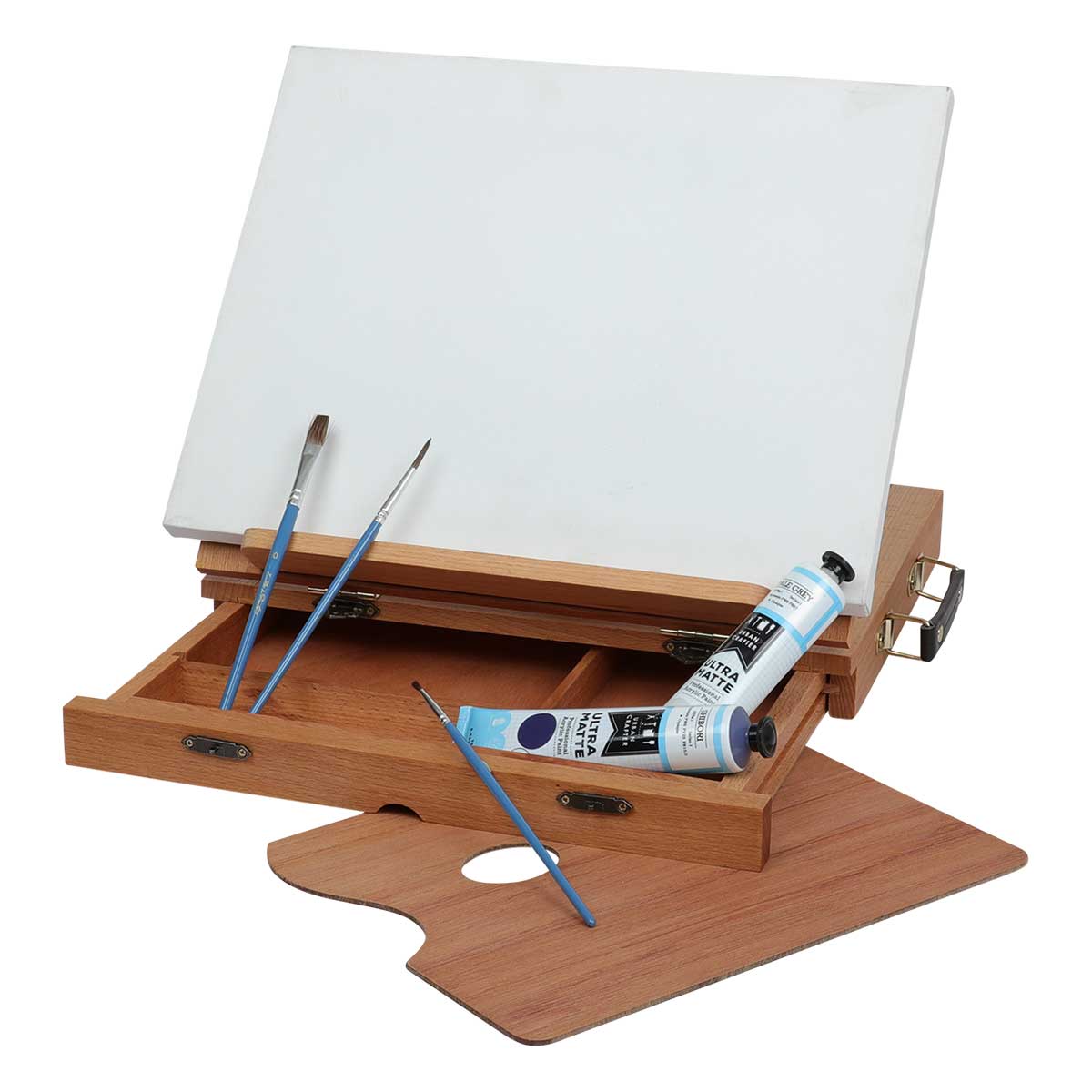 The Art Studio Artist Travel Box Easel