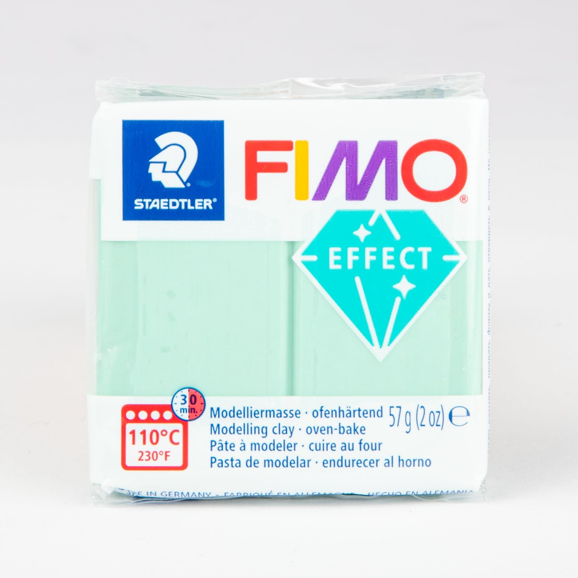 Staedtler Fimo Effect Polymer Clay 56.7g-Jade