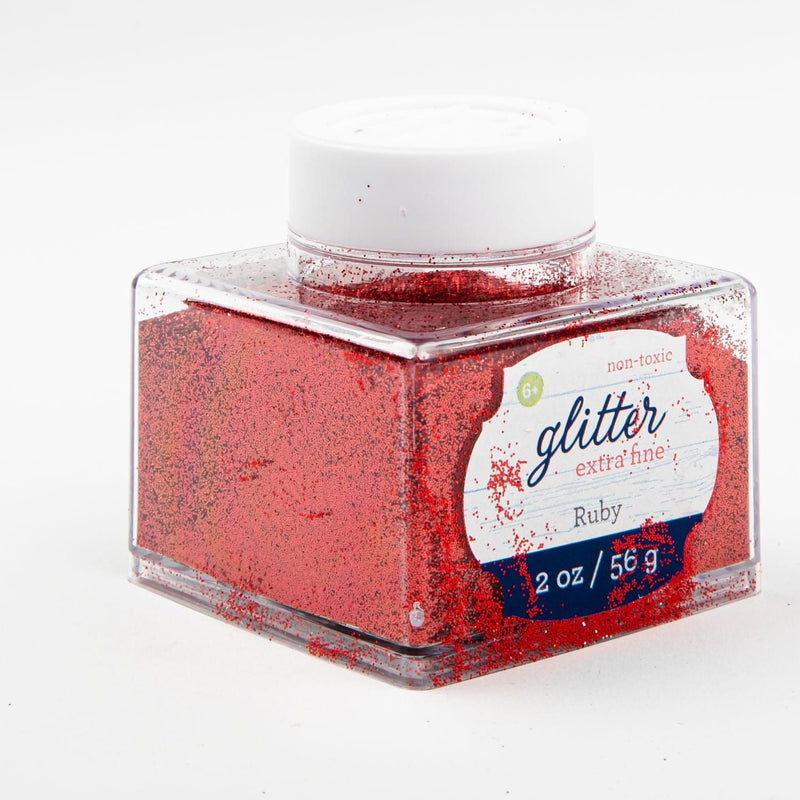 Ruby Extra Fine Glitter 56 Grams