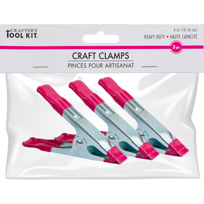 MultiCraft Crafter's Toolkit: Craft Clamps-Heavy Duty 10.16cm (3 Pack)