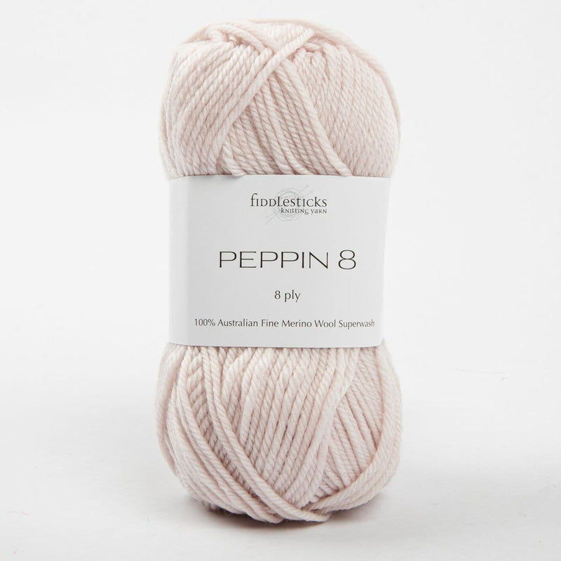 Peppin 8 Ply 100% Australian Fine Merino Wool Superwash 50 Gram Ball