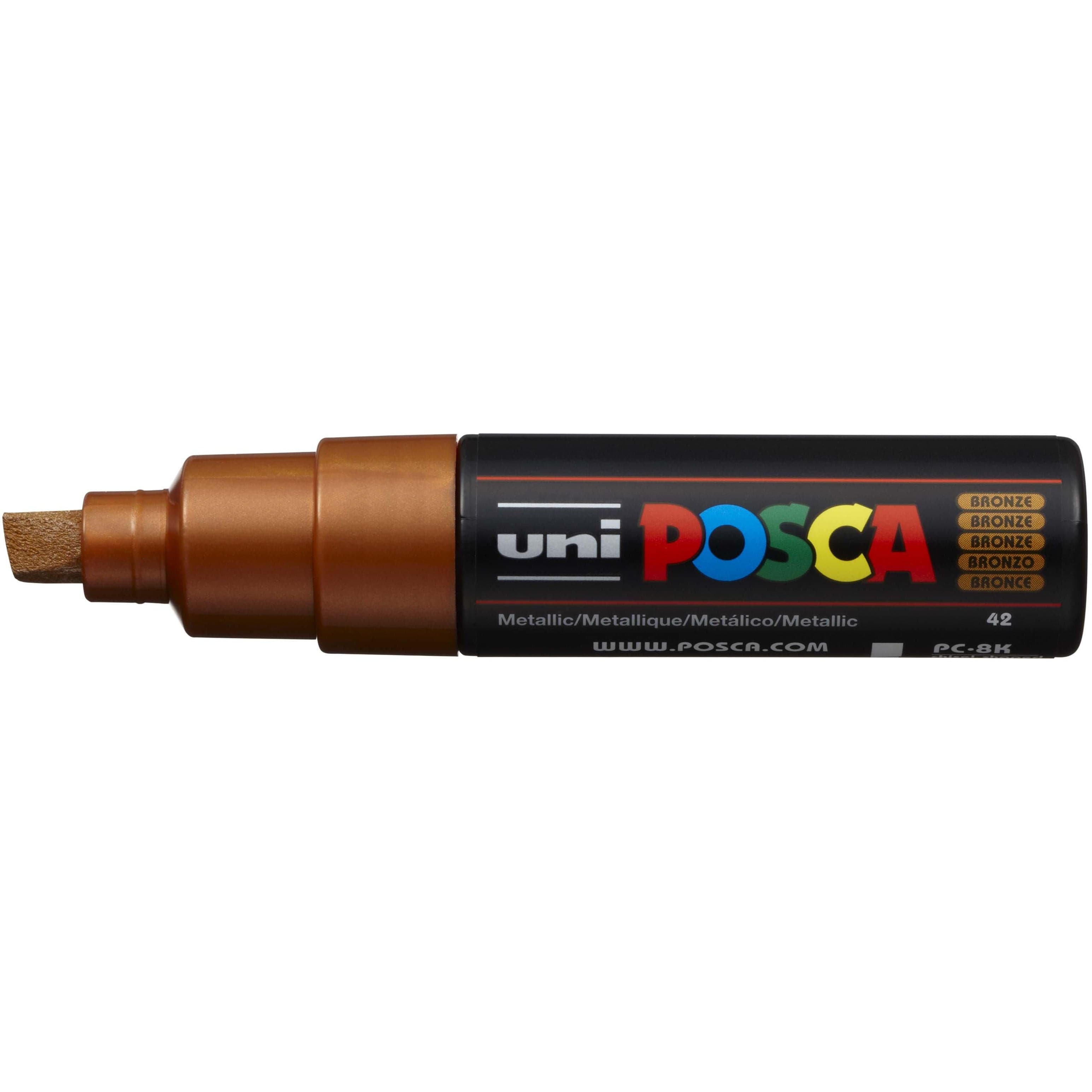 Posca Bold Chisel Tip Bronze