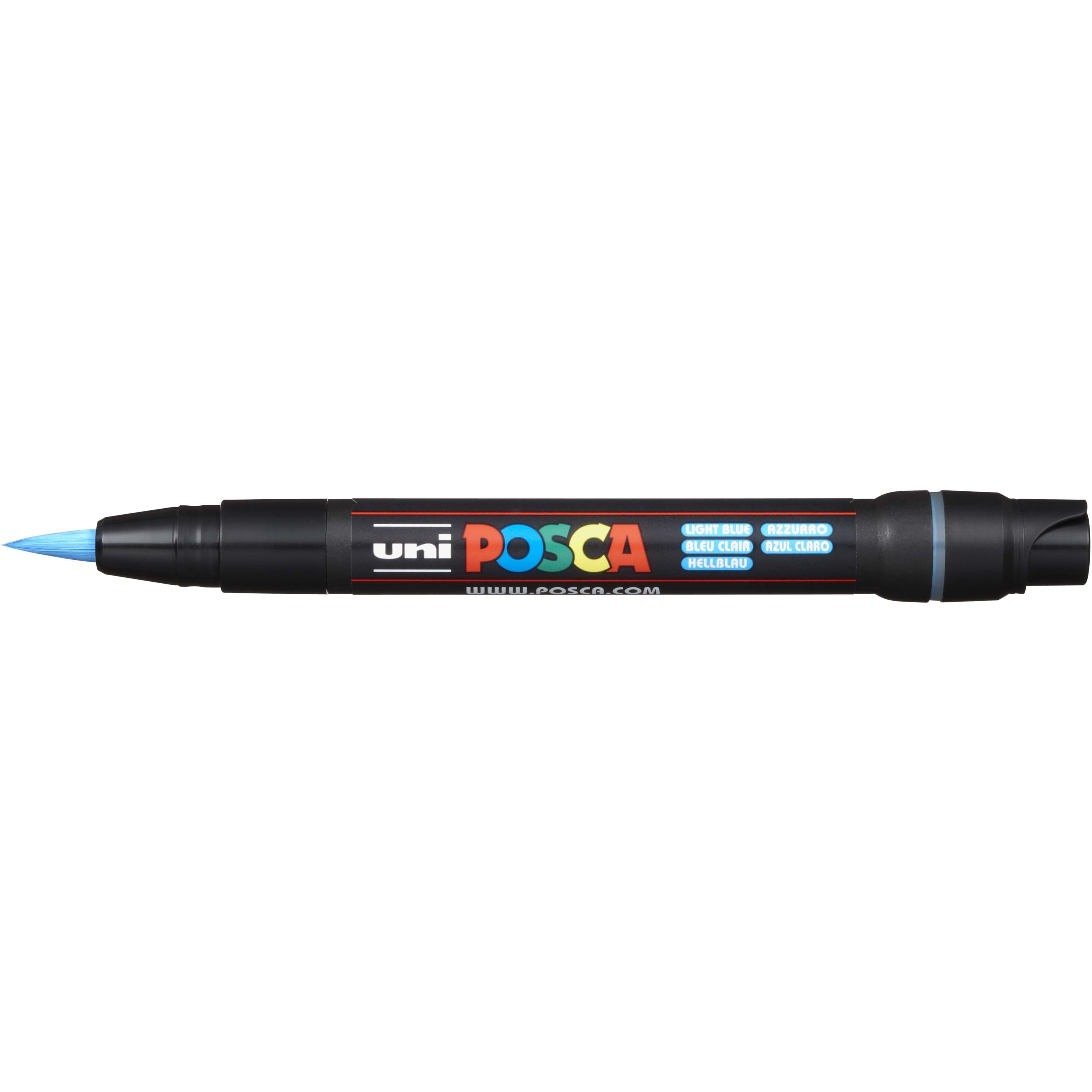Posca Flexible Brush Tip Light Blue